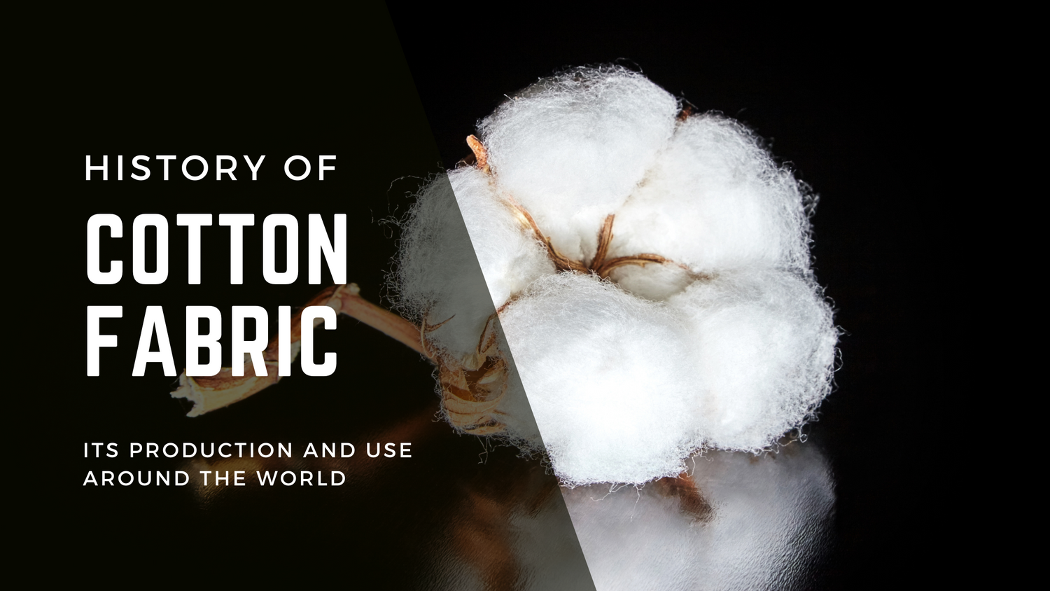 History Of Cotton Fabric, Its Production And Use Around The World ...