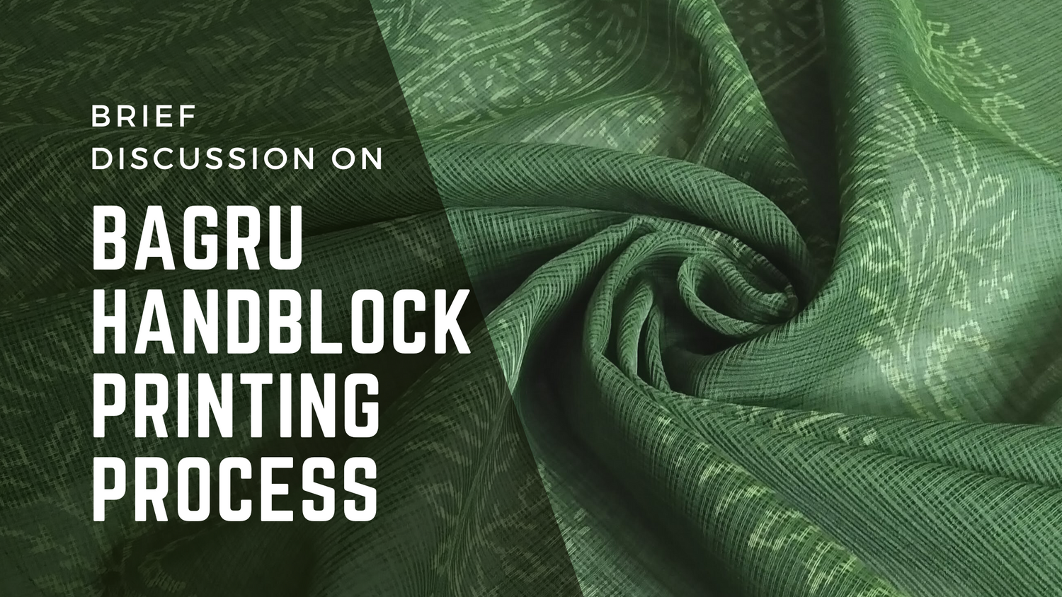 Brief Discussion on Bagru Block Printing Process – Vaagmi World